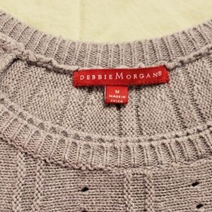 Debbie Morgan | Tops | Debbie Morgan Knitted Top | Poshmark